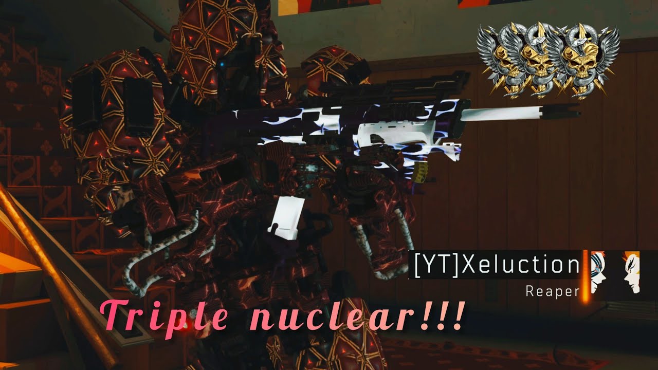Insane triple nuclear with OP "VMP" I Black Ops 4 - YouTube
