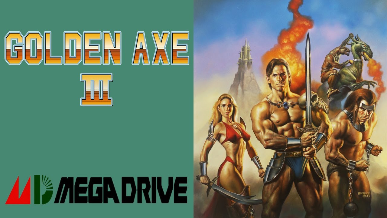 Golden Axe III (cheats) - colab com o Pantera Negra - YouTube