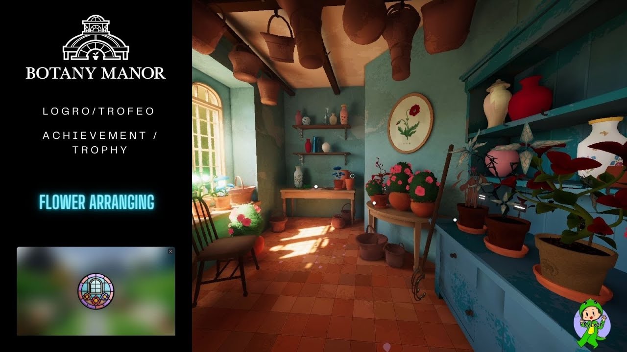 Botany Manor - Flower Arranging Achievement Guide (Xbox Gamepass) - YouTube