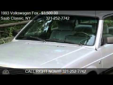 1993 Volkswagen Fox GL Wolfsburg 4dr Sedan for sale in State - YouTube