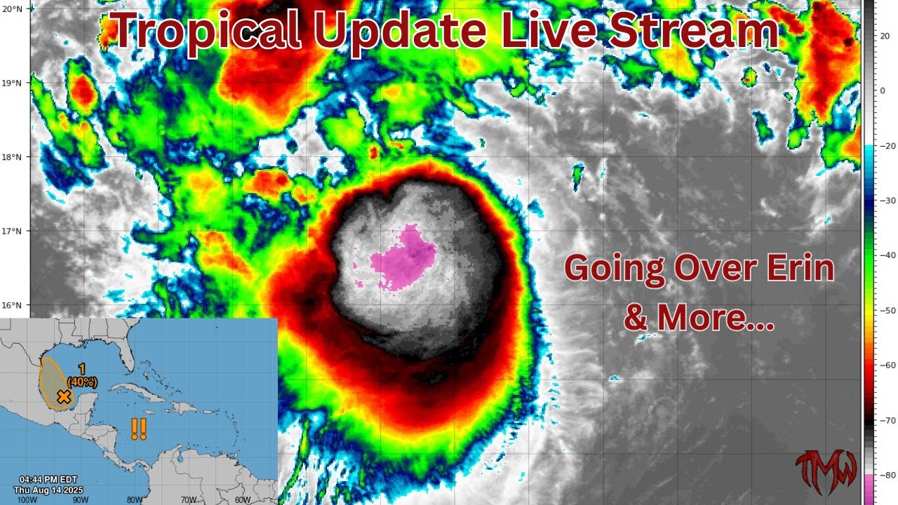 Tropical Update Live Stream! Going Over Erin & More - YouTube
