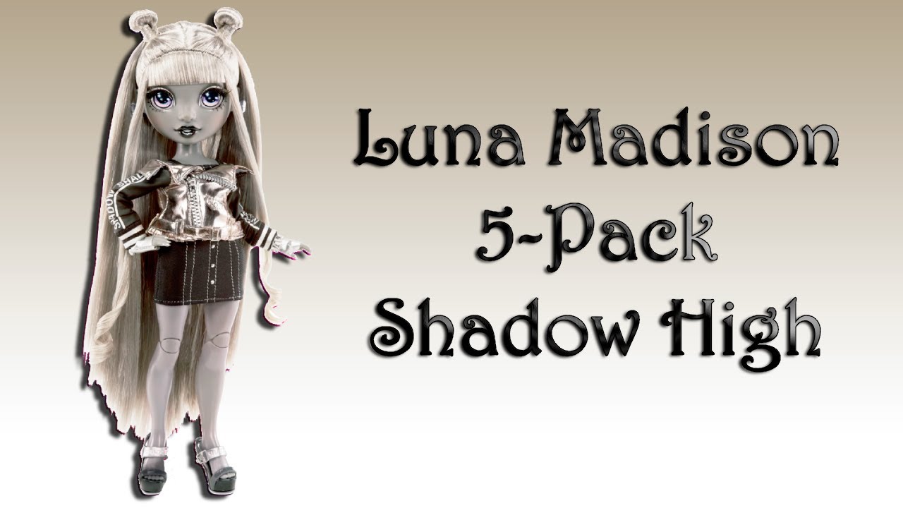[Review] Boneca Luna Madison ~ Shadow High (5-Pack) - YouTube