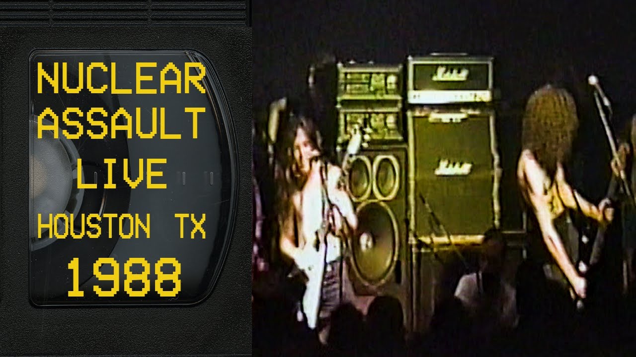 Nuclear Assault Live in Houston August 14 1988 FULL CONCERT - YouTube
