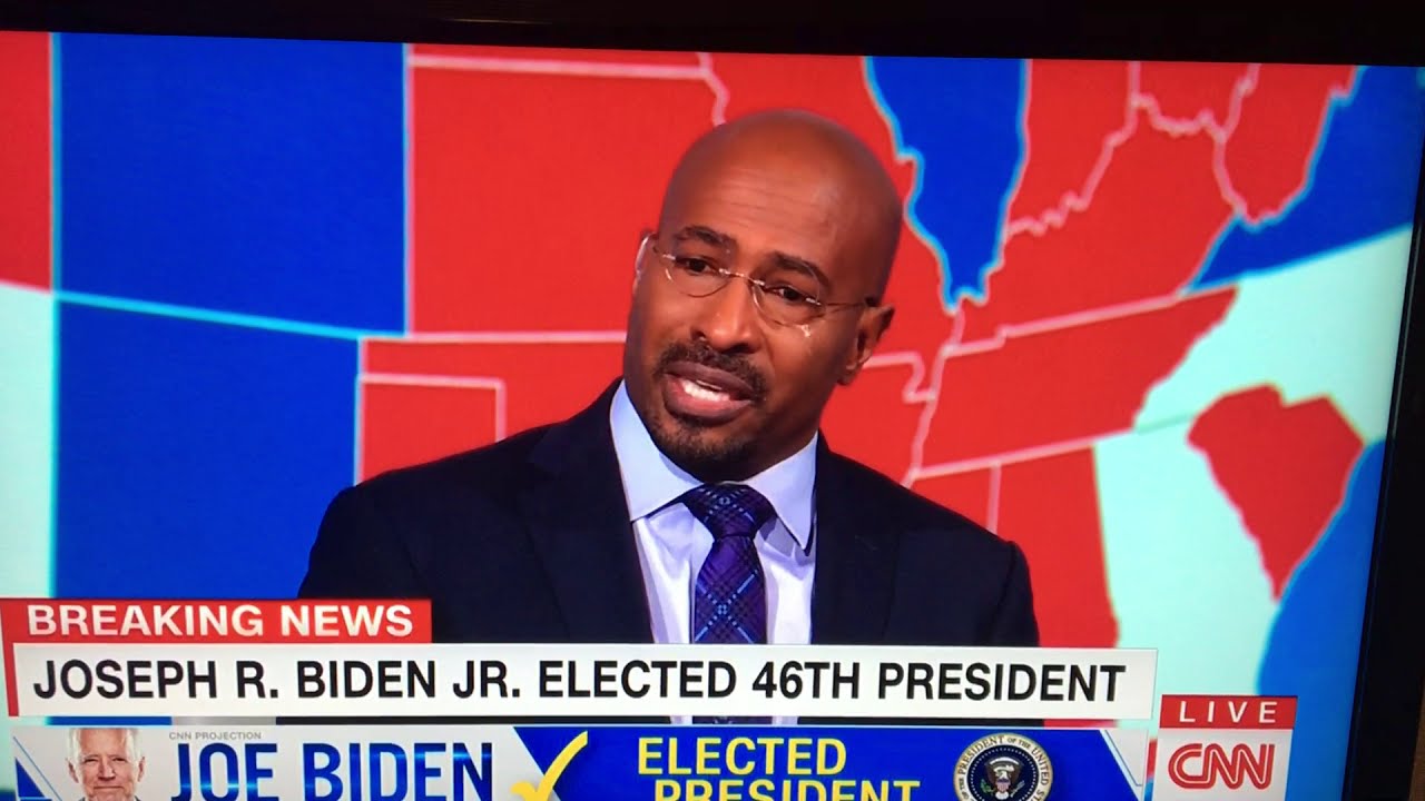 Van Jones Crying On CNN. - YouTube