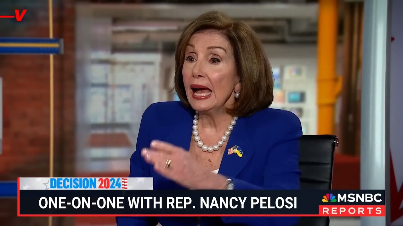 Nancy Pelosi Got Heated With Katy Tur on MSNBC - YouTube