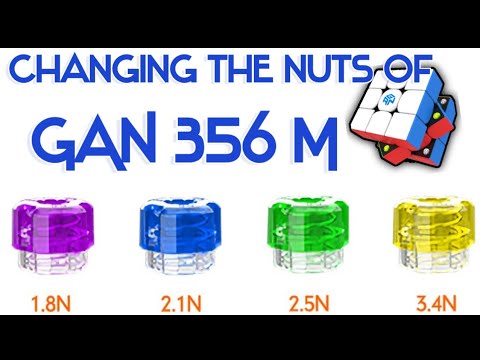 How to change the ges nuts. How to fit a cube. Changing the Ges nuts of ...
