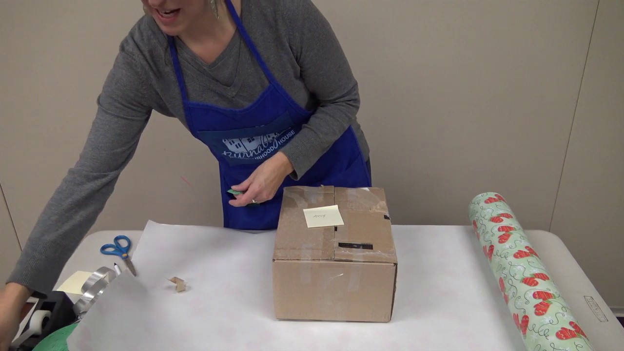 Gift Wrap Training - YouTube