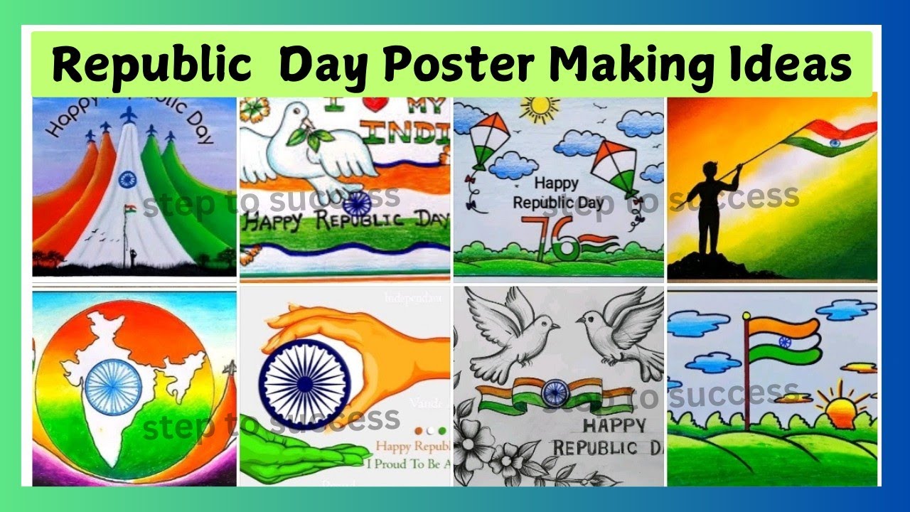 Republic Day Poster Making Ideas/Republic Day Posters/Republic Day ...