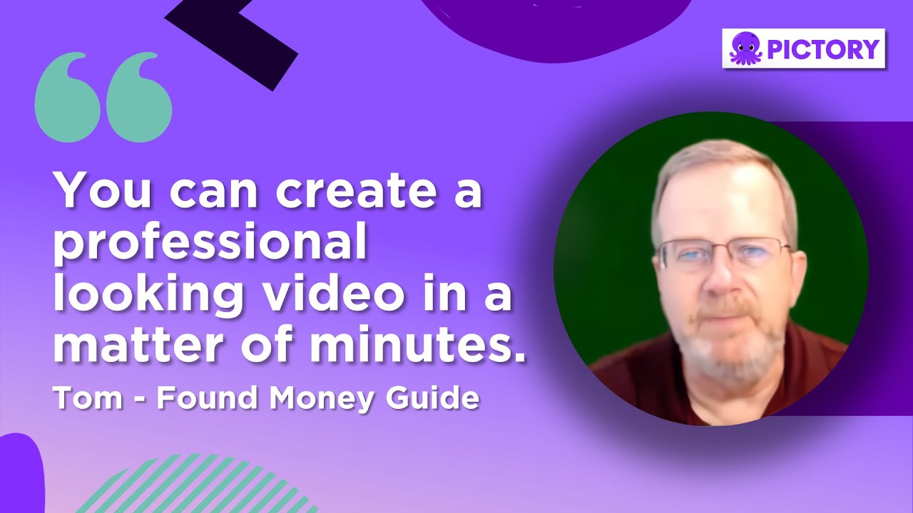 "You can create a professional looking video in a matter of minutes ...