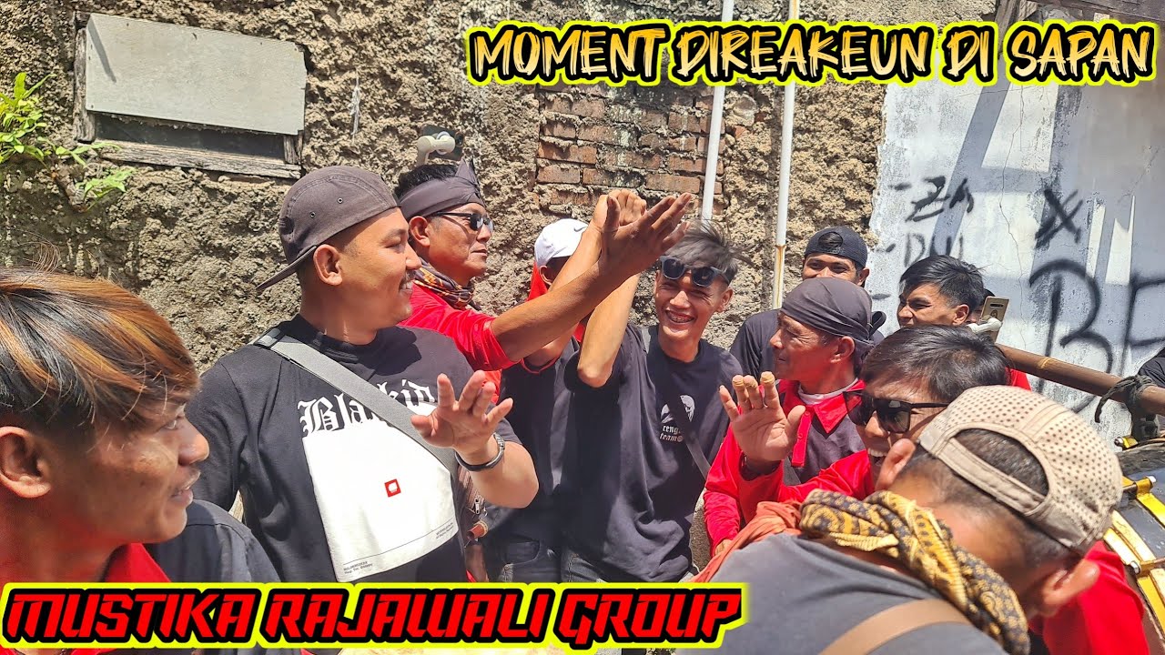 MOMENT DIREAKEUN DI SAPAN‼️ MUSTIKA RAJAWALI GROUP PENUH BINTANG - YouTube