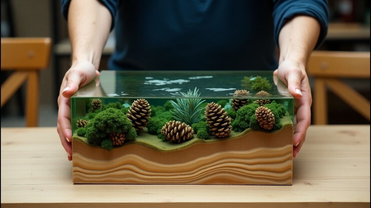 The Art of Wood Turning for Beginners - Epoxy Resin, Pine Cone & Raw ...