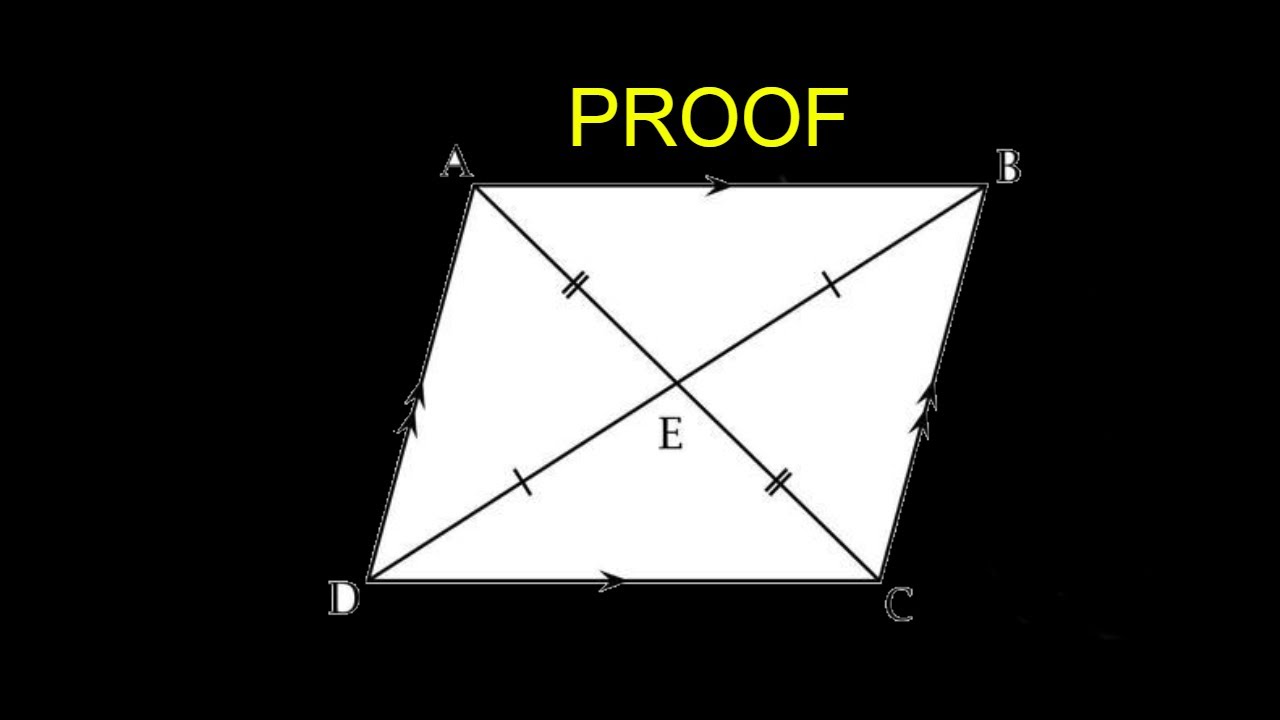 PROOF: Parallelogram Theorems. Geometry; #13 - YouTube