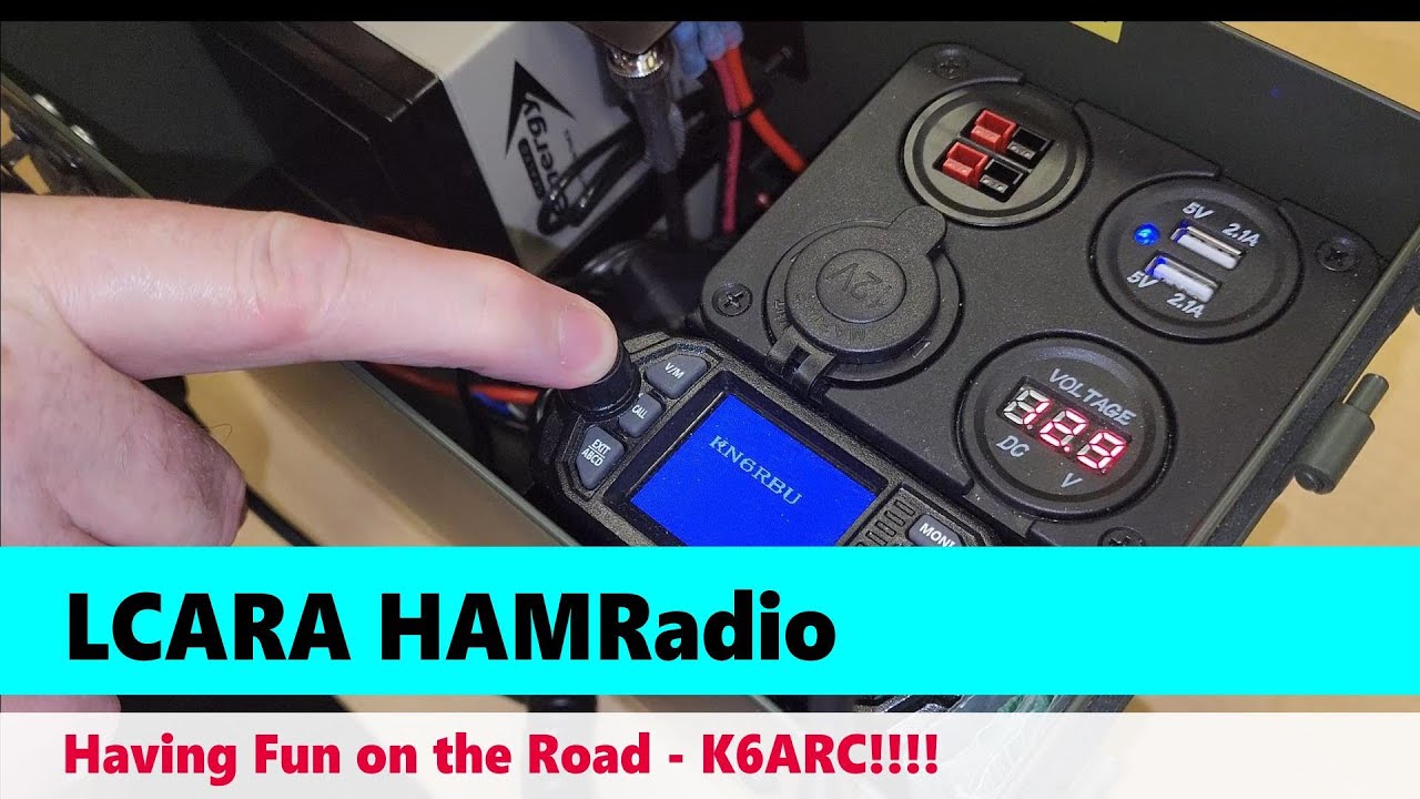 LCARA HAM Radio: On the Road and Having Fun - K6ARC!!!! - YouTube