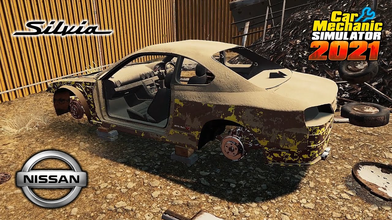 Nissan Silvia Restoration - Car Mechanic Simulator 2021 - YouTube
