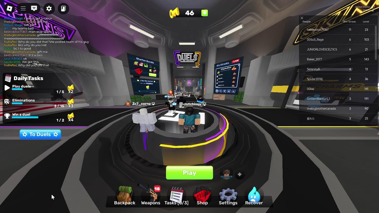 Playing roblox RIVALS queues! - YouTube