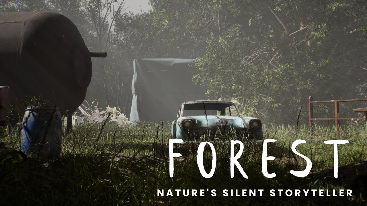 Rusted Forest Scene: Nature's Silent Storyteller - YouTube