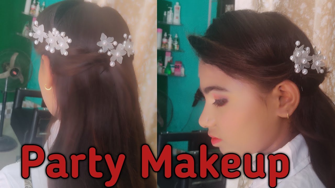 Party Makeup Tutorial for Begginers | Step by step party Makeup ...