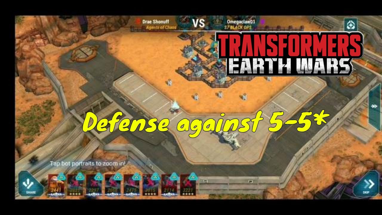 Best hq16 defense against 5-5* | TF Earth Wars Layout-2019 - YouTube