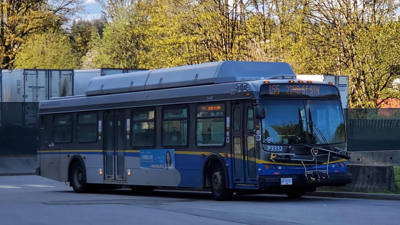 TransLink CMBC (Bus Ride) - 2006 NFI C40LFR | P3332 - YouTube