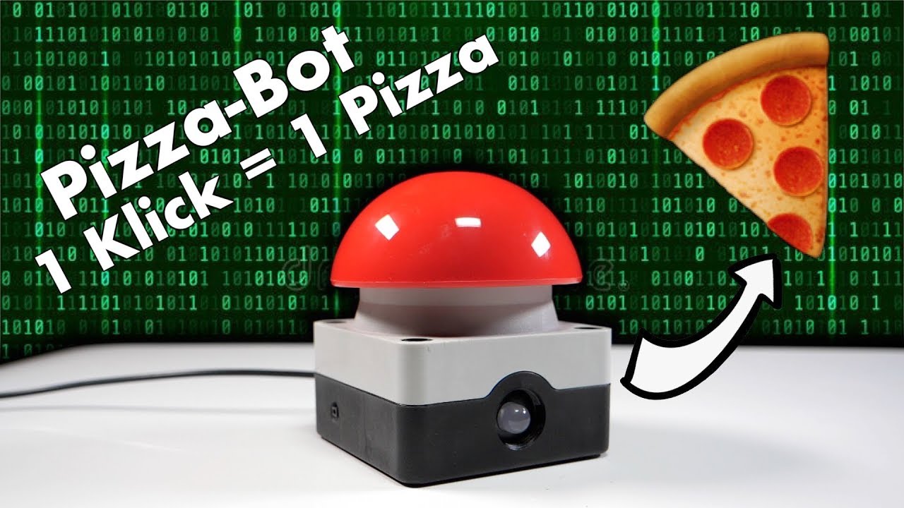 Pizza per KNOPFDRUCK bestellen! - DIY Pizza Bot mit dem Raspberry Pi ...