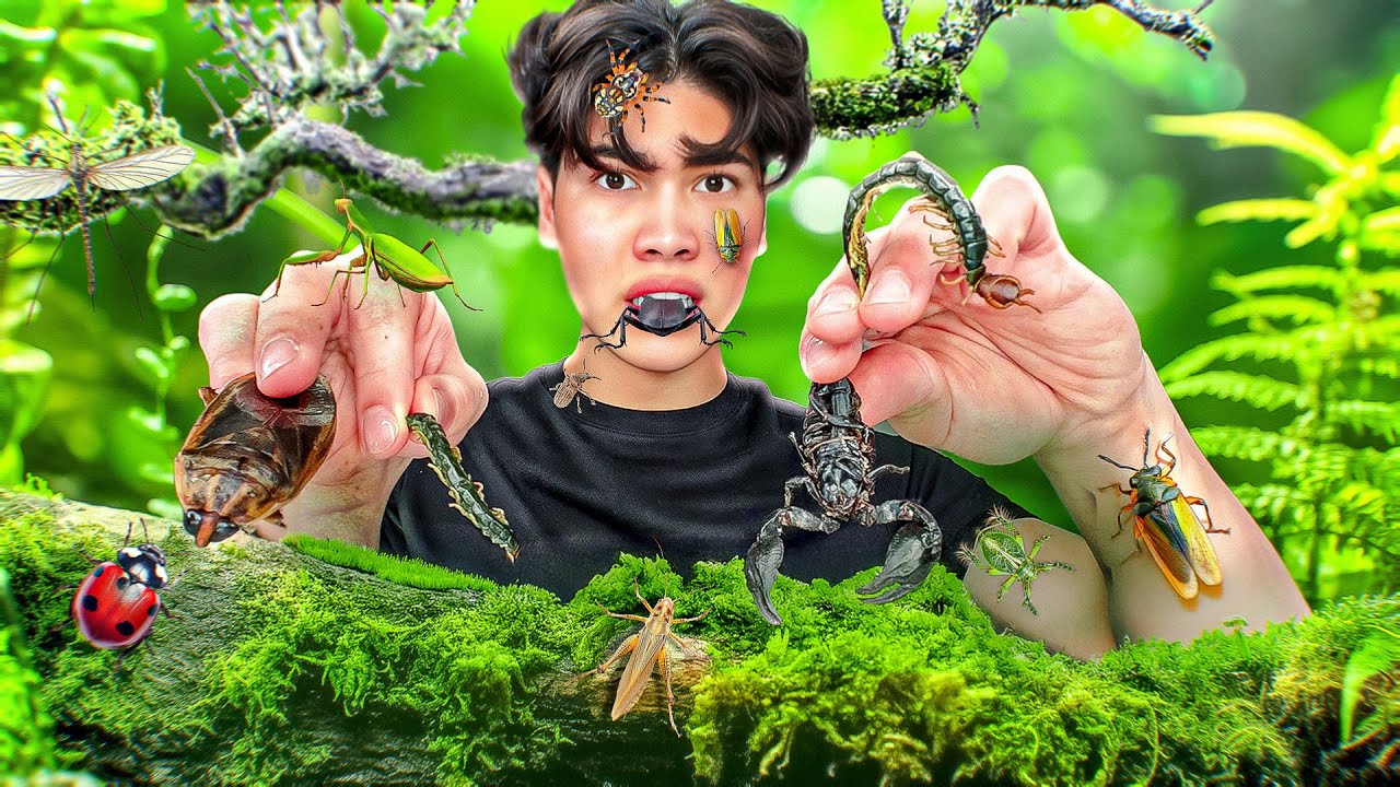 EATING BUGS... - YouTube