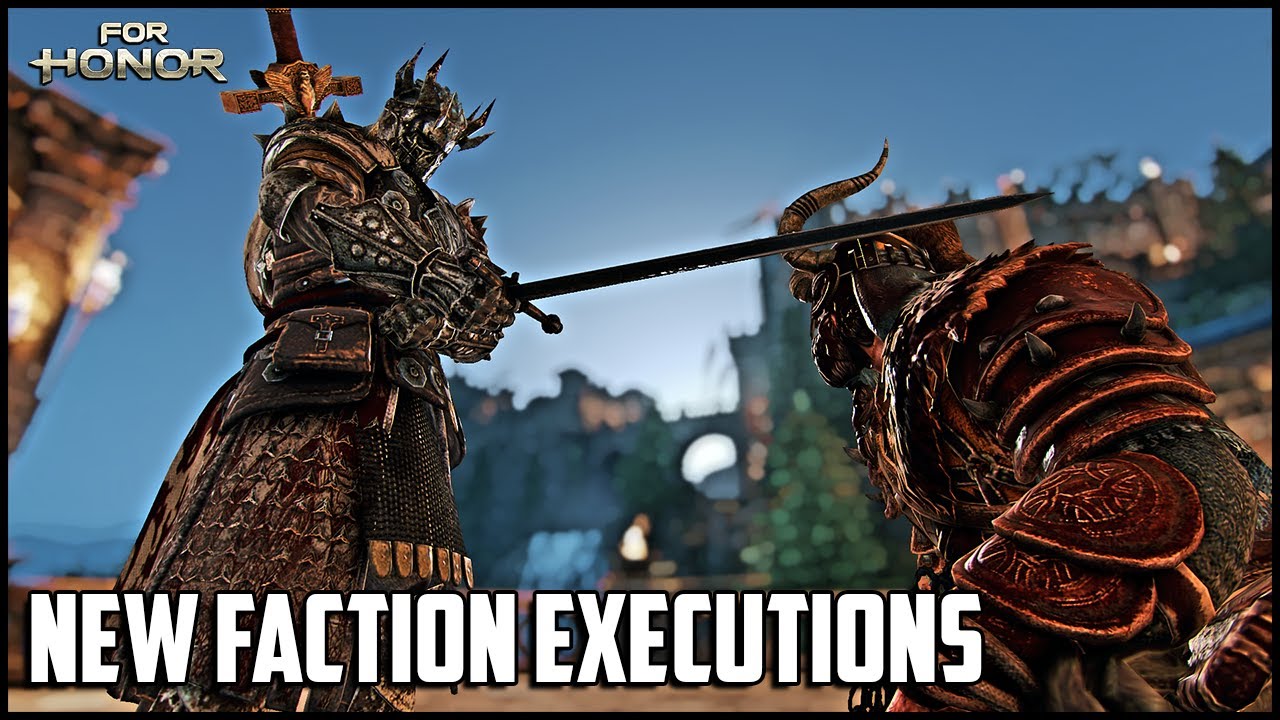 New Faction Finishers Today! - For Honor - YouTube