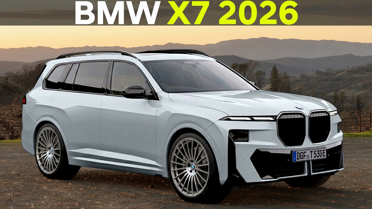 2027-2028 New Generation BMW X7 G67 - The second generation of the king ...