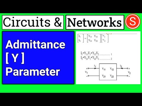 Y parameters of two port network - YouTube