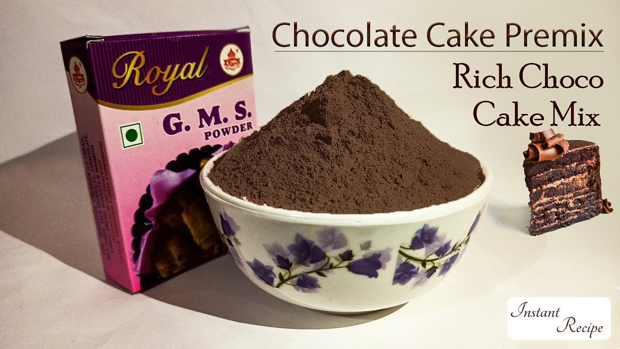 Chocolate Cake Premix | How to make Cake Premix at Home | परफेक्ट बेकरी ...