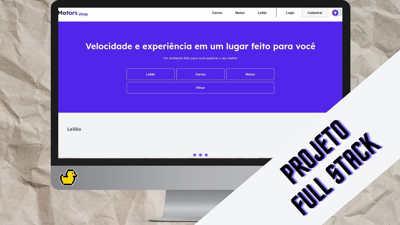 Projeto de conclusão do curso de desenvolvimento web full stack - YouTube