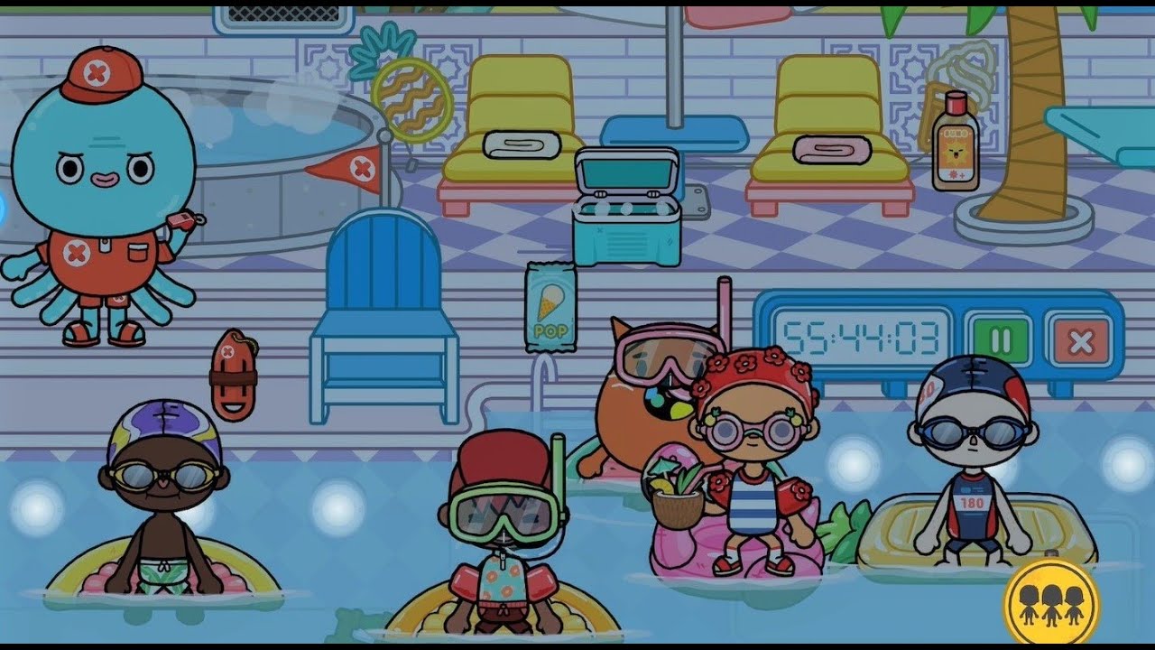 Toca Life World Ski Resort and Swimming Center, Funny videos for ...