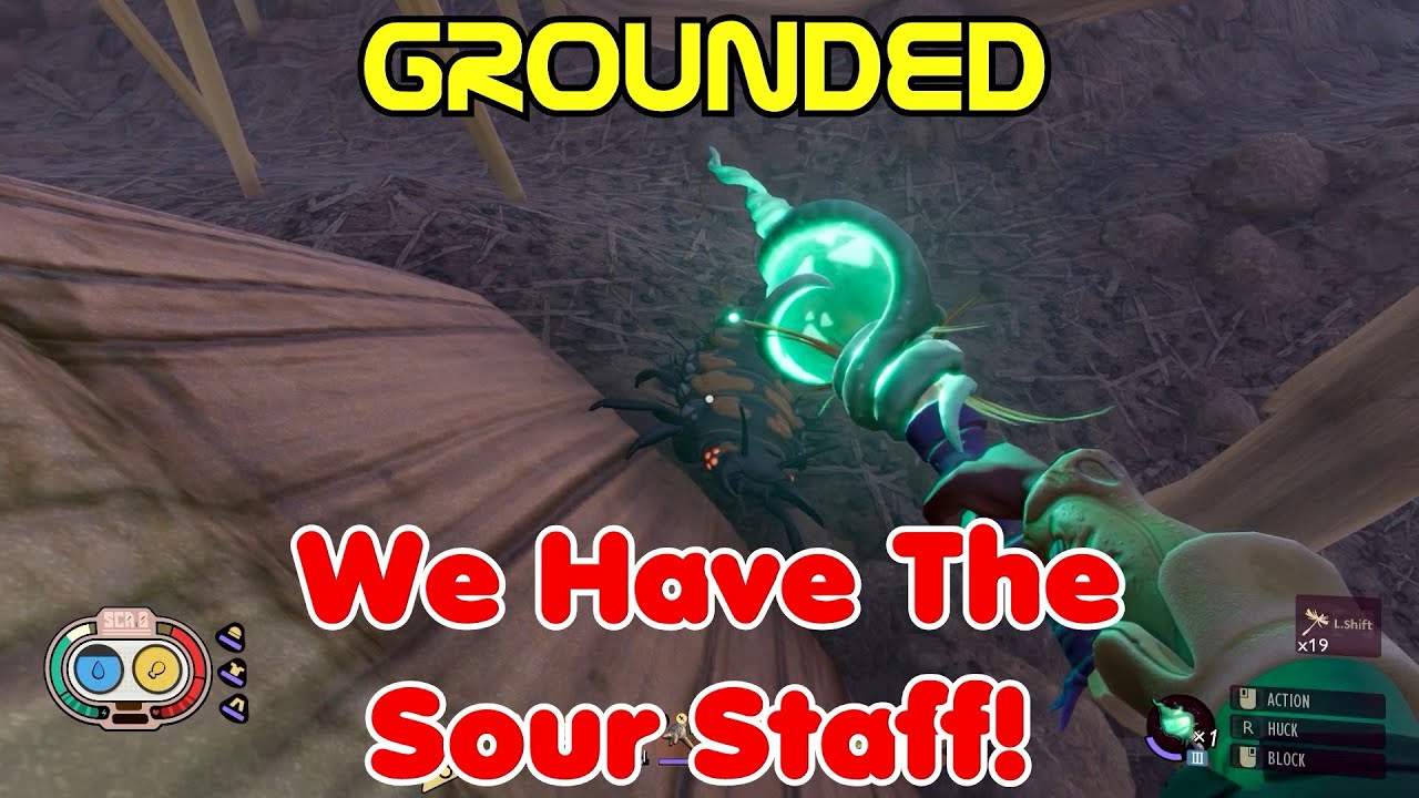 We Have The Sour Staff! Grounded Gameplay Ep-53 - YouTube