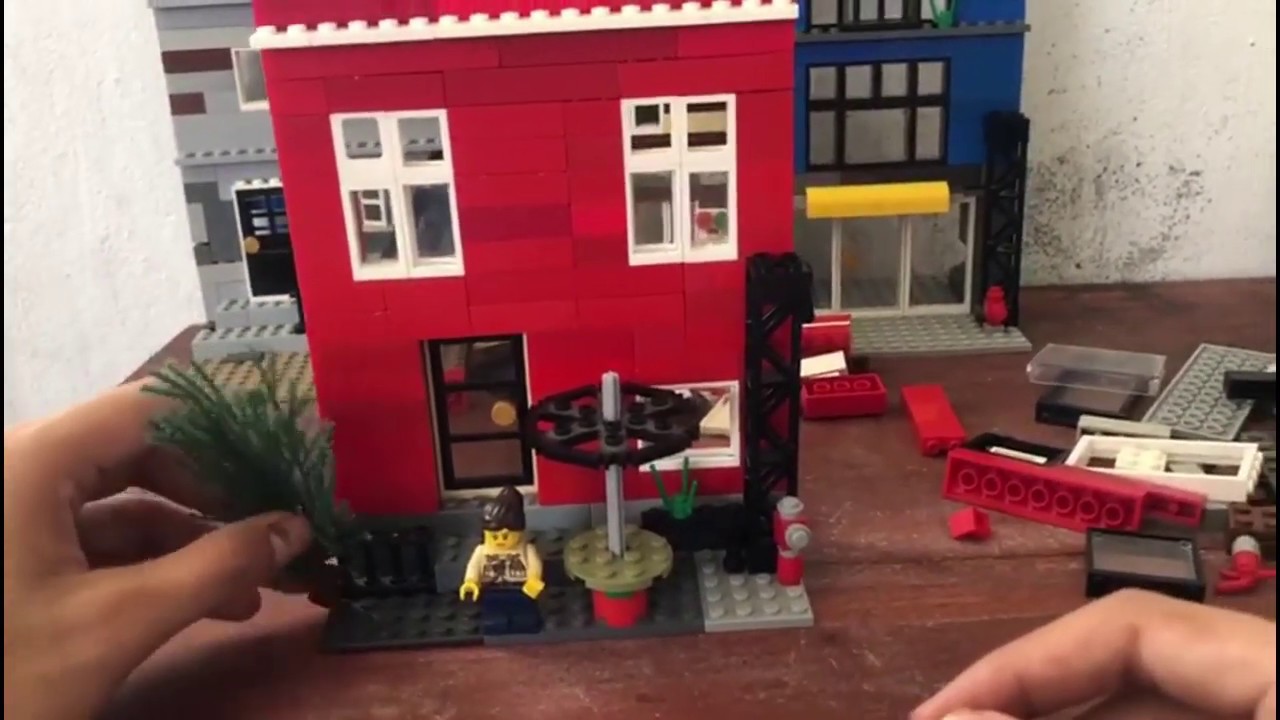 como construir un edificio lego para principiantes con pocas piezas ...