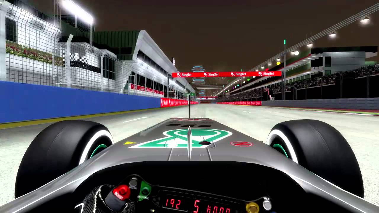 F1 2013 - Singapore crazy oversteer catch :) - YouTube