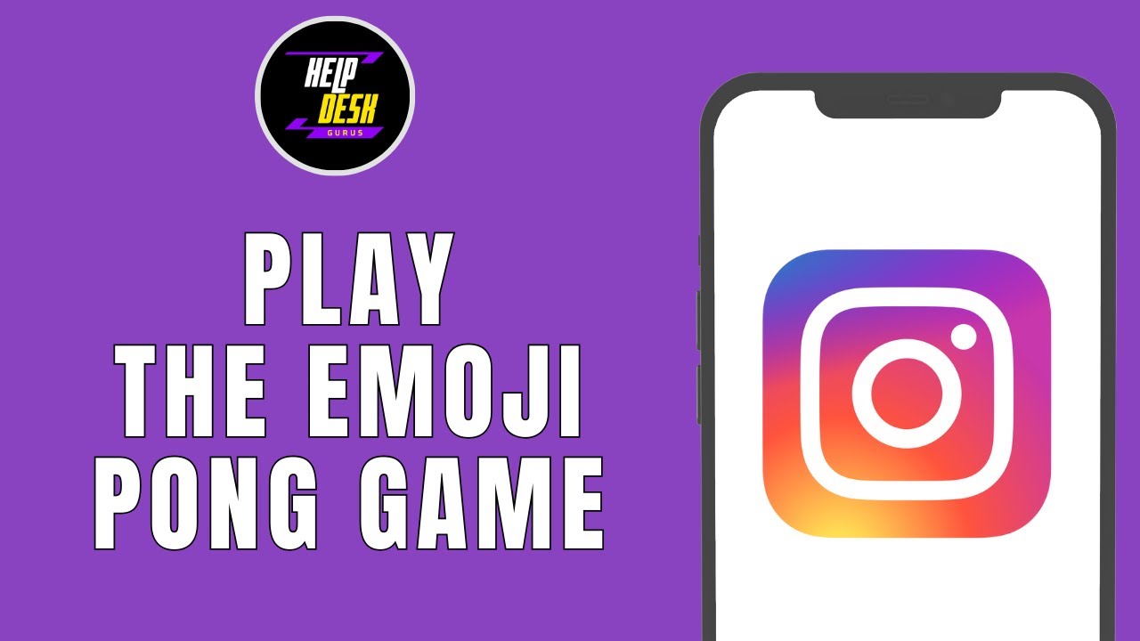 How To Play The Emoji Pong Game Inside Instagram DM's - YouTube