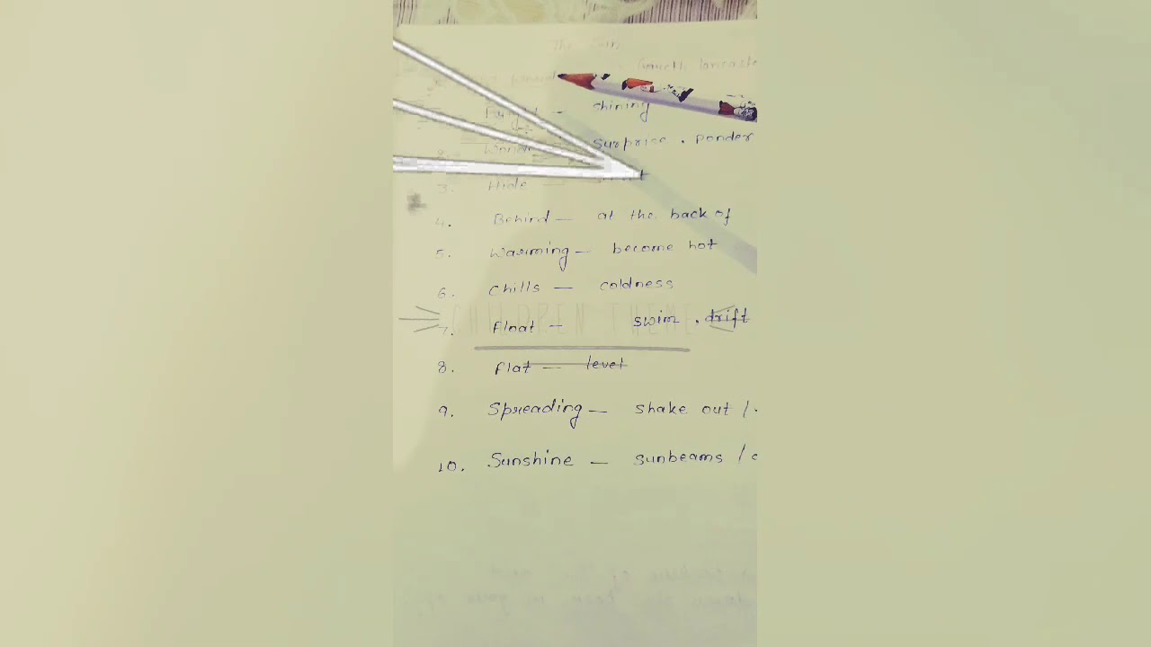 20thMay'20#Class-2#Poem- The sun by Gareth Lancaster - YouTube