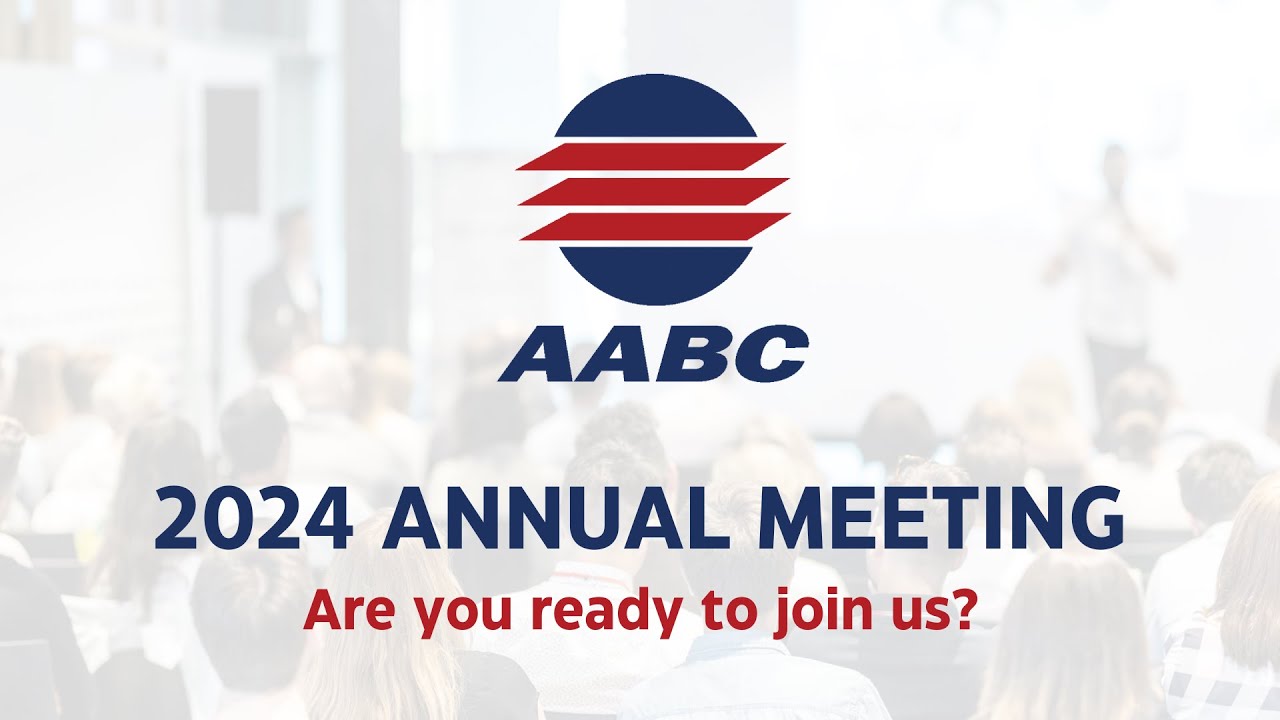 Join Us at the 2024 AABC Annual Meeting - YouTube