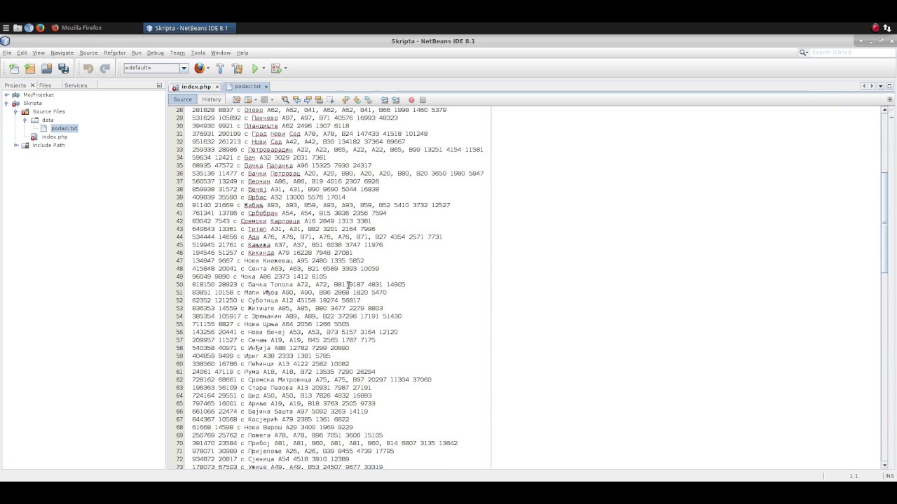 STARI SNIMCI - Web programiranje - Lekcija 060 - Transformacija teksta ...