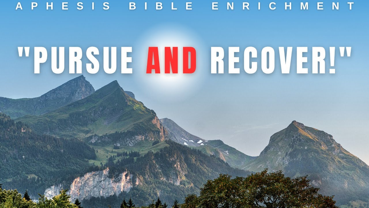 Aphesis Bible Enrichment "Pursue & Recover!" - YouTube