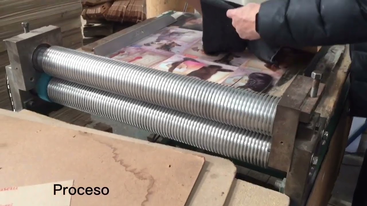 Cómo hacer gofrado en textil. - YouTube