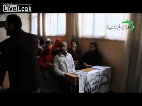Syrian Rebel school in Aleppo