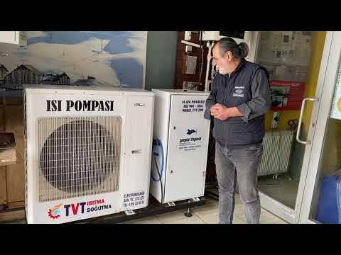 TVT ISI POMPASI 16 KW İNVERTER MONOFAZE