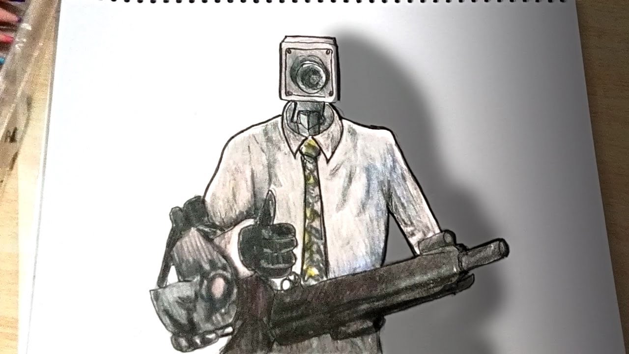 How to draw Medic cameraman/Skibidi toilet drawing - YouTube