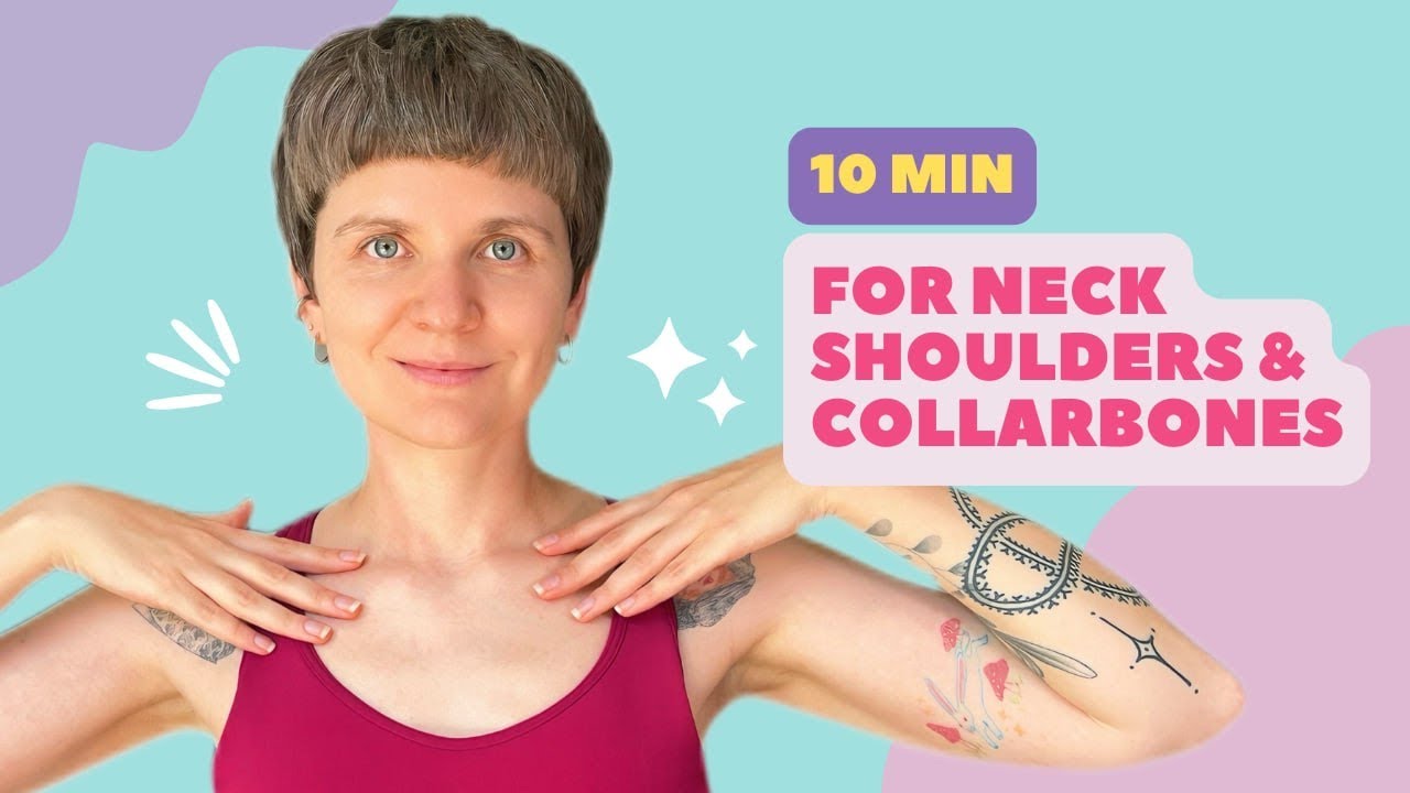 Get a Beautiful Neck & Collarbone – 10-Minute Home Workout - YouTube