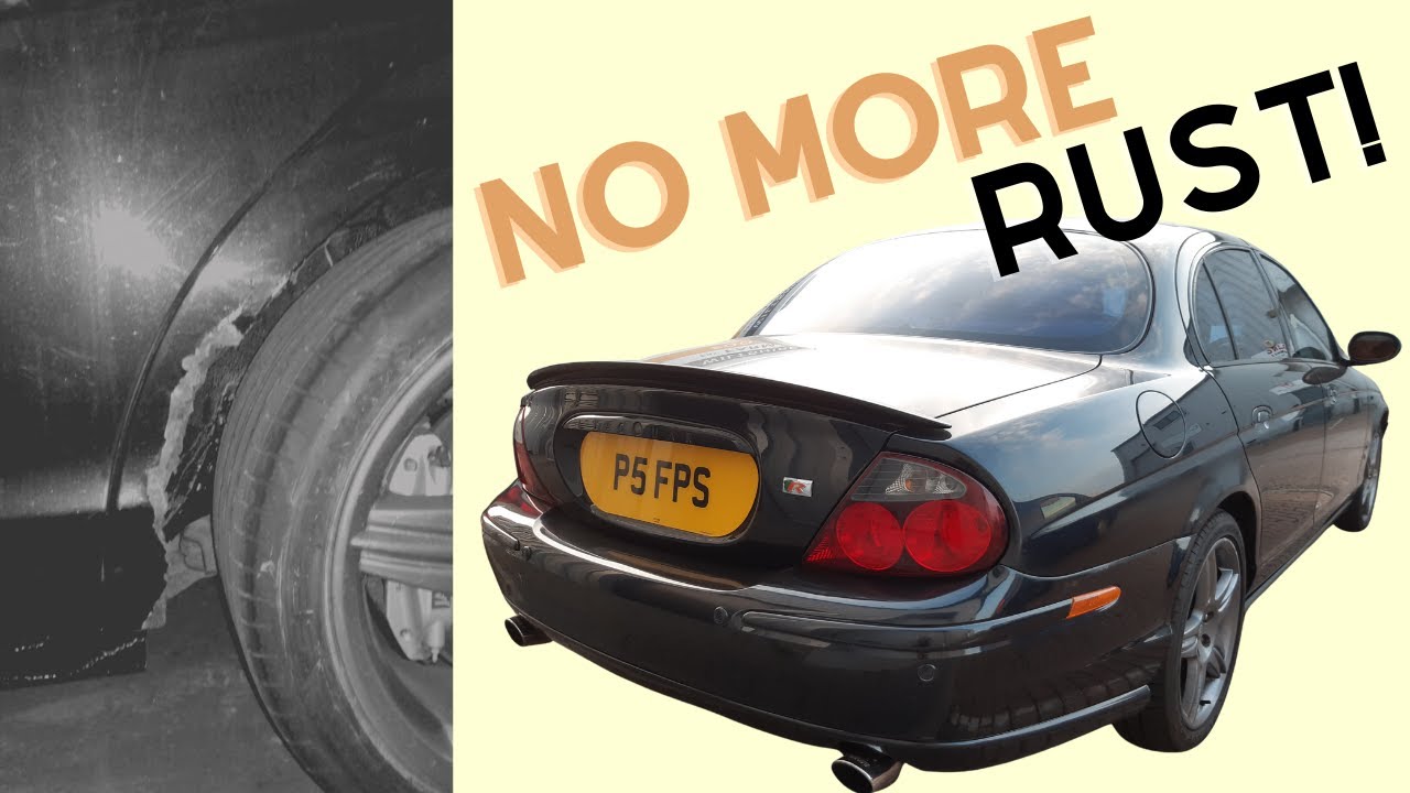 Jaguar S Type R rust repair - Finally rust free!!! - YouTube