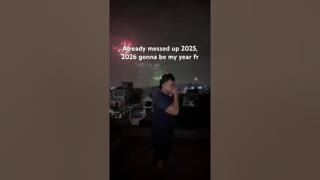 Already messed up 2025, 2026 gonna be my year fr #literallyme #relatable #real #happynewyear ...