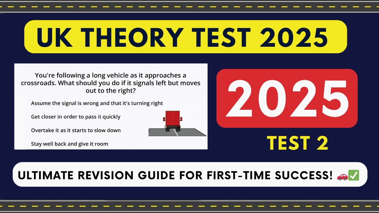UK Theory Test 2025 Ultimate Revision Guide for First Time Success ...
