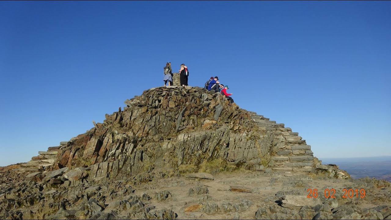 Snowdon February 2019 - YouTube
