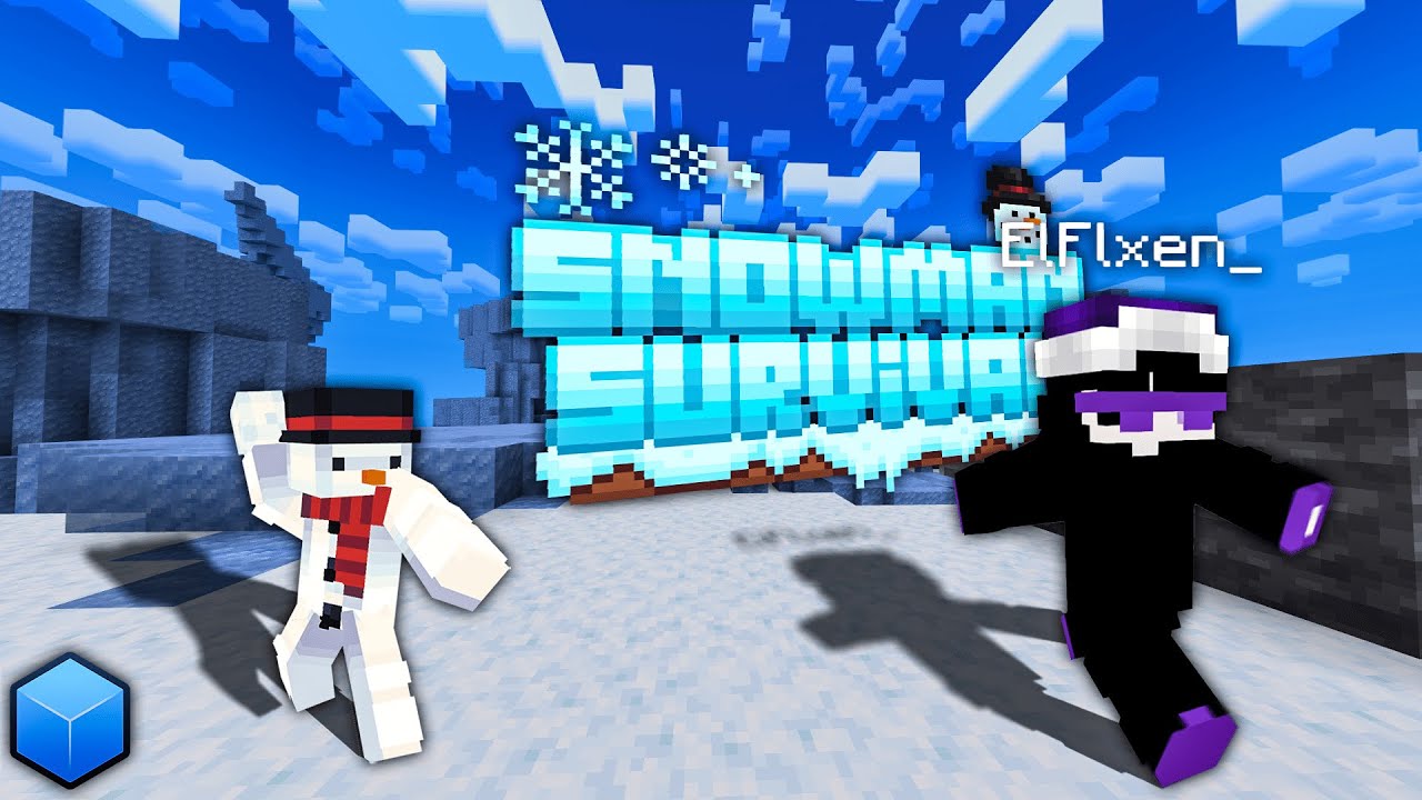SNOWMAN SURVIVAL está de VUELTA | Cubecraft - YouTube