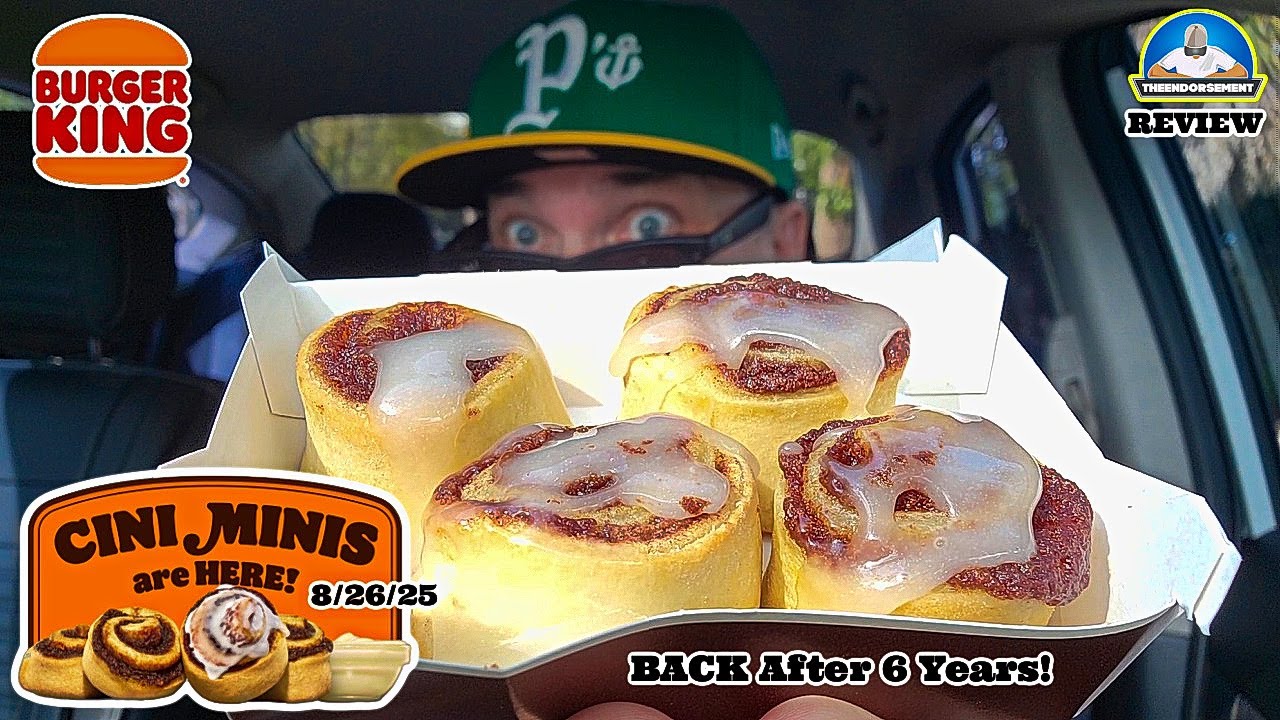 Burger King® Cini Minis Review!👑 | The People Spoke and Burger King ...